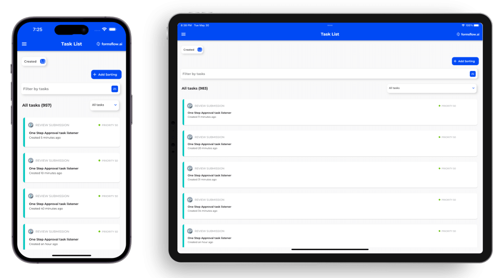 formsflow.ai Mobile Application - Best Low Code Form Automation Platform | formsflow.ai